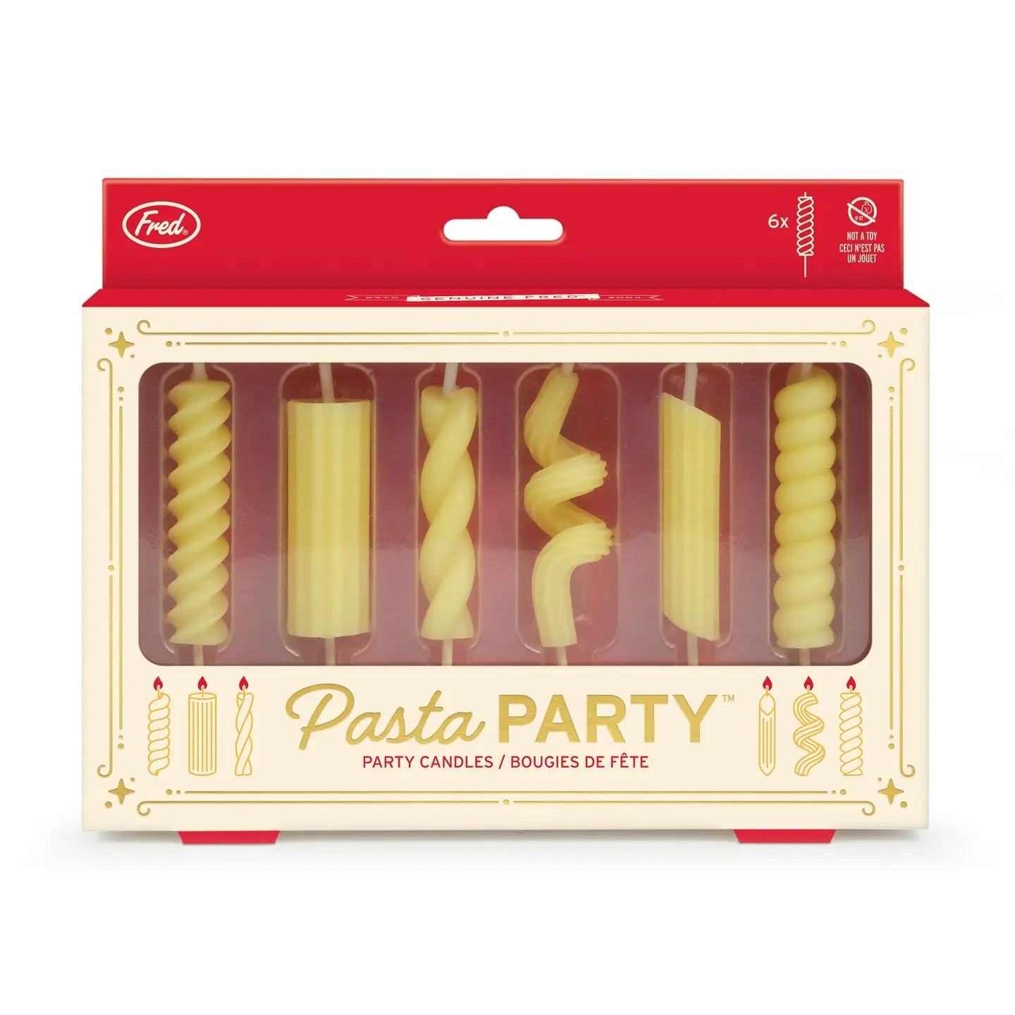 Pasta Party Noodle Candles - Set of 6 – Salpino’s Of Wantagh & North ...